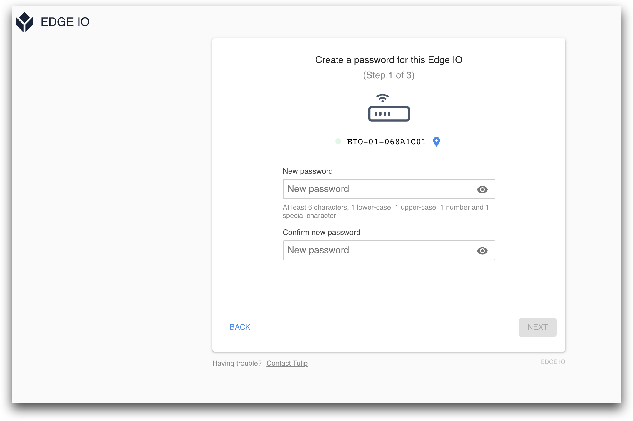 How To Register An Edge IO How To Register An Edge IO